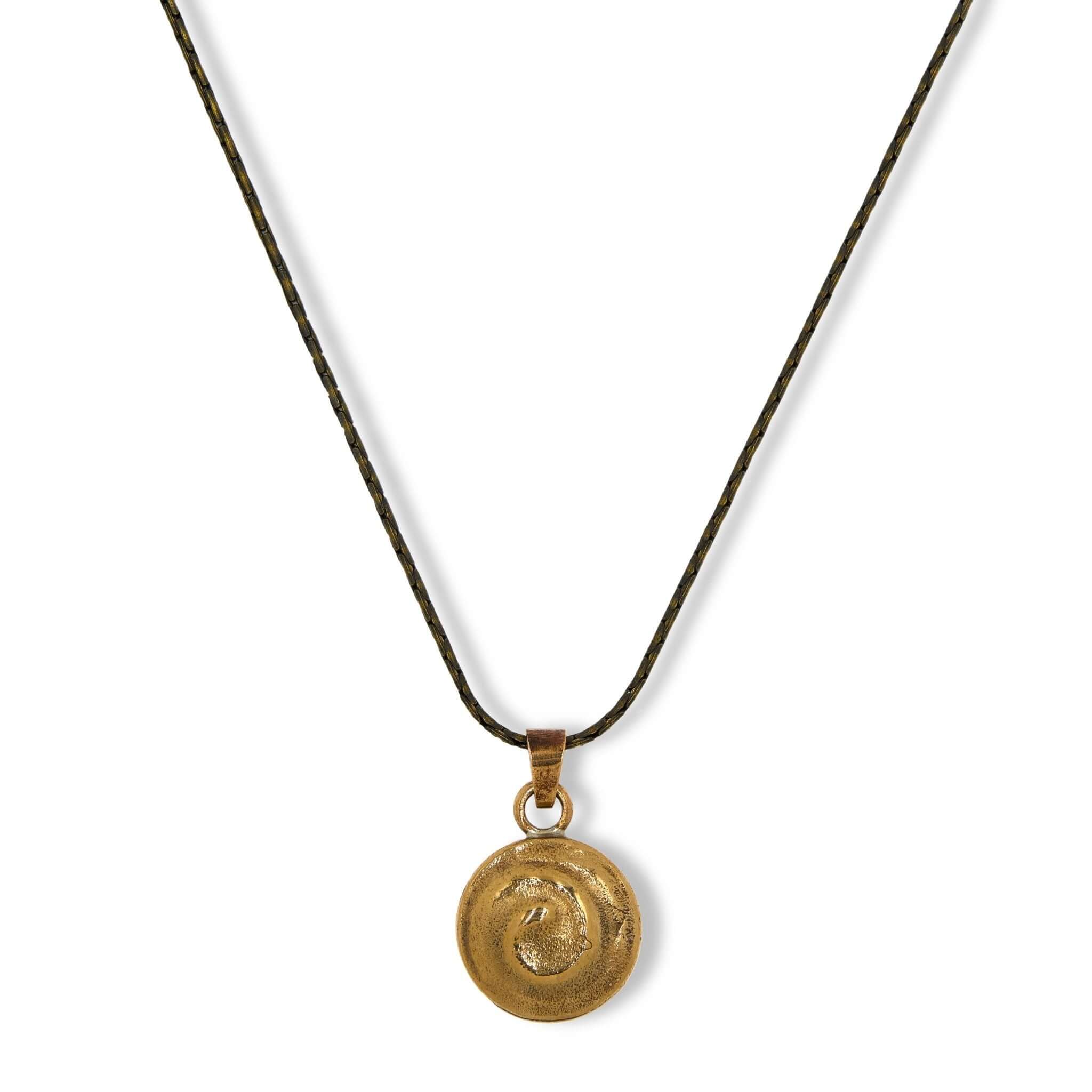 Pendente in bronzo fibonacci Spiralino – Milady Gioielli